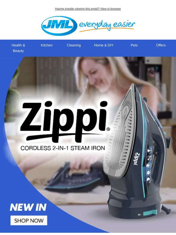 JML: The cordless iron you didn't know you needed...🌟 | Milled