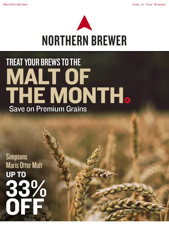 Northern Brewer: The Rolls Royce of Malts up to 33% Off! | Milled