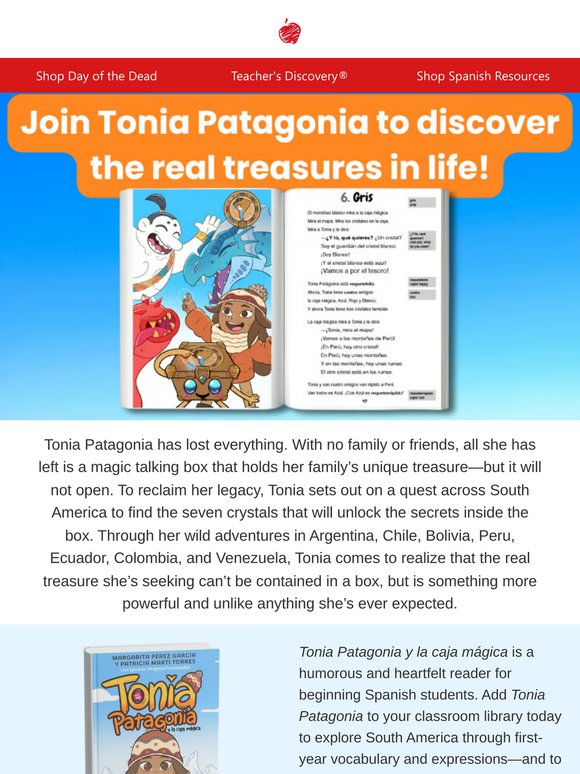Teacher's Discovery: Can Tonia Patagonia Open Her Family’s Magic Box—or ...
