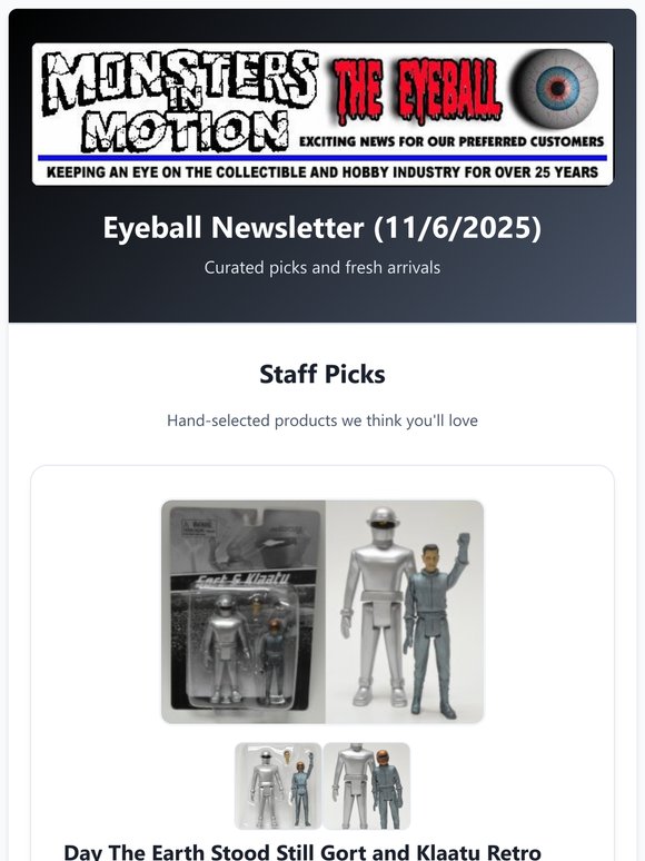 Monsters in Motion: The Eyeball Newsletter : Stargate - John Carpenter ...