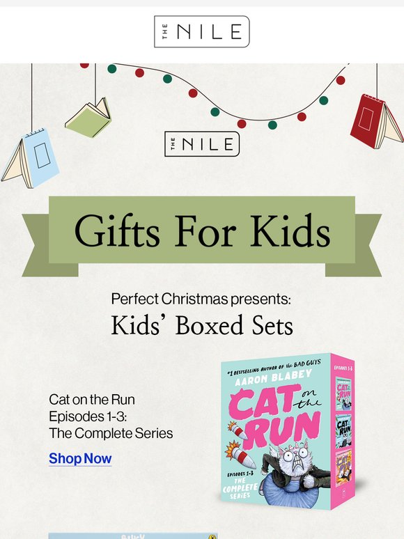 The Nile: Christmas Gifts Made Easy: Kids’ Boxed Sets | Milled