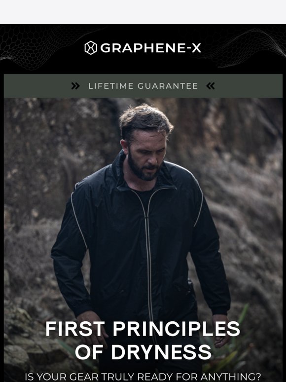 Graphene-X: Beyond Waterproof | Milled