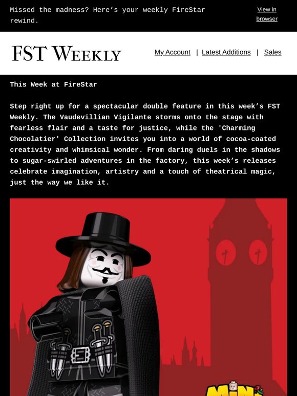 Firestar Toys: 🔥⭐ FST Weekly : A Vigilante’s Vengeance and a ...