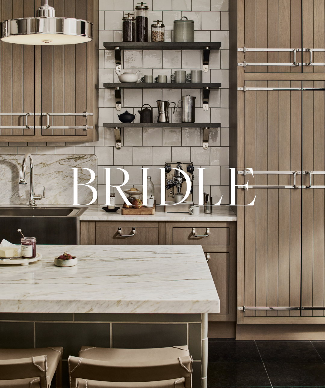 Waterworks: Integrated Metalwork Cabinetry: The Bridle Collection | Milled