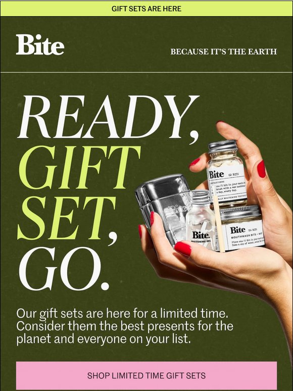 Bite: GIFT SETS ARE HERE | Milled