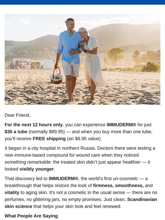 Immunocorp: Today Only — IMMUDERM® $30 (Normally $89.95) — The ...