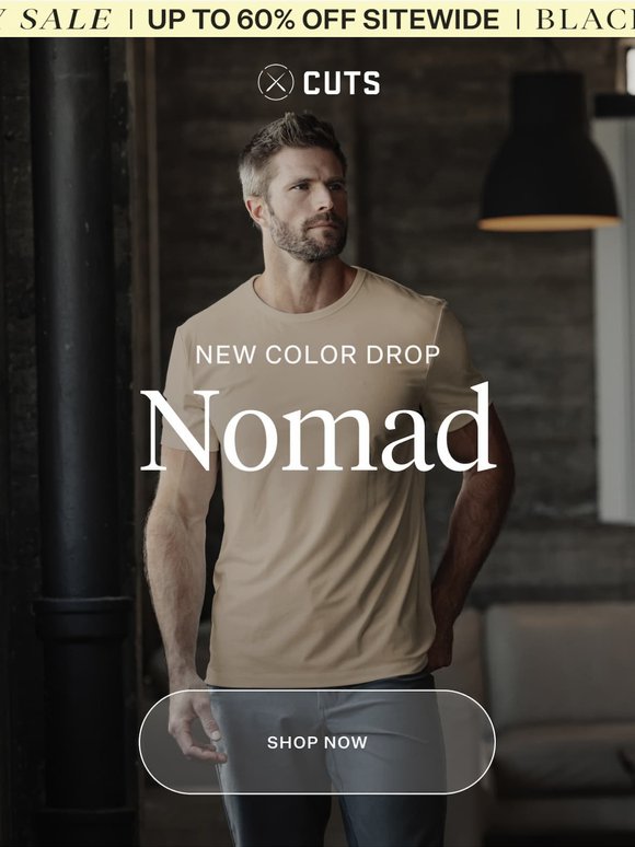 Cuts: Nomad | New Color Drop | Milled