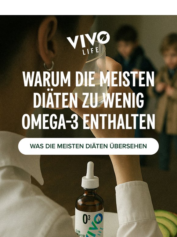 Vivo Life: Denkst du, dass Fisch essen ausreicht? Denk noch einmal nach ...