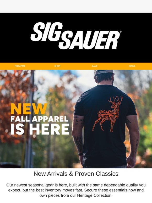SIG SAUER: Limited Batch Fall Apparel is Here! | Milled