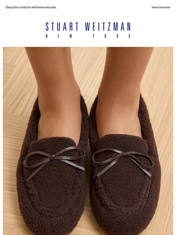 Stuart Weitzman: Shear Sophistication: Cozy Up to New Shearling Styles ...