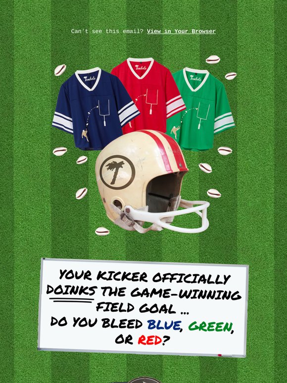 Tombolo: Introducing Our Game Ready Football Capsule | Milled