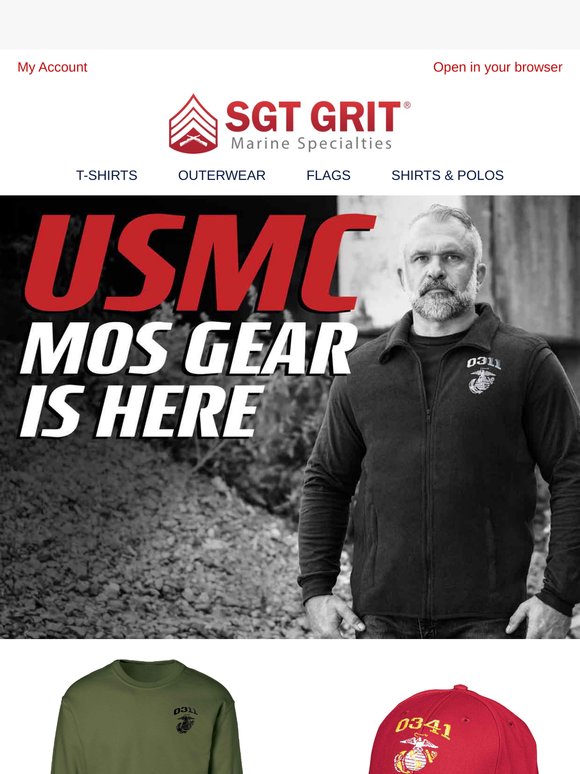 Sgt. Grit Marine Specialties: USMC MOS Gear Is Here! — Shop the ...