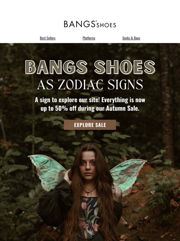 BANGS Shoes: As Zodiac Signs | Milled