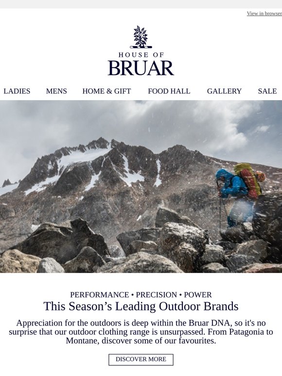 The House of Bruar: Mr —: Built to Brave the Elements | Milled
