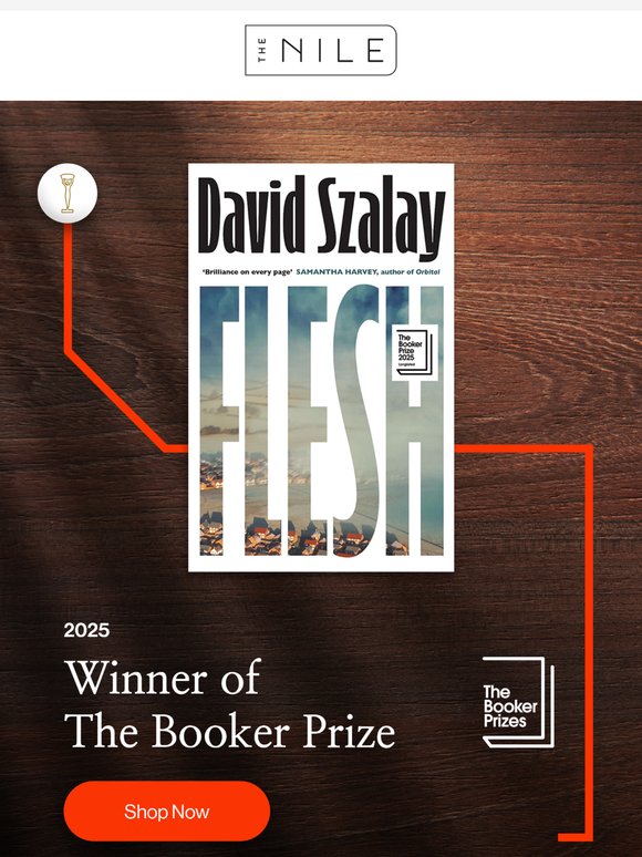 The Nile: 🏆 The Booker Prize 2025 Winner: Flesh by David Szalay | Milled