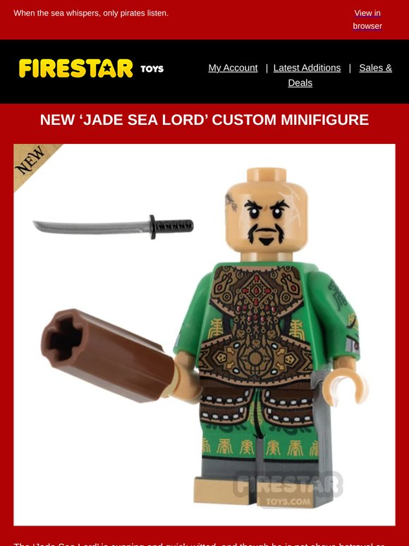 Firestar Toys: Set Sail for Adventure there: Explore Our Newest Figures ...