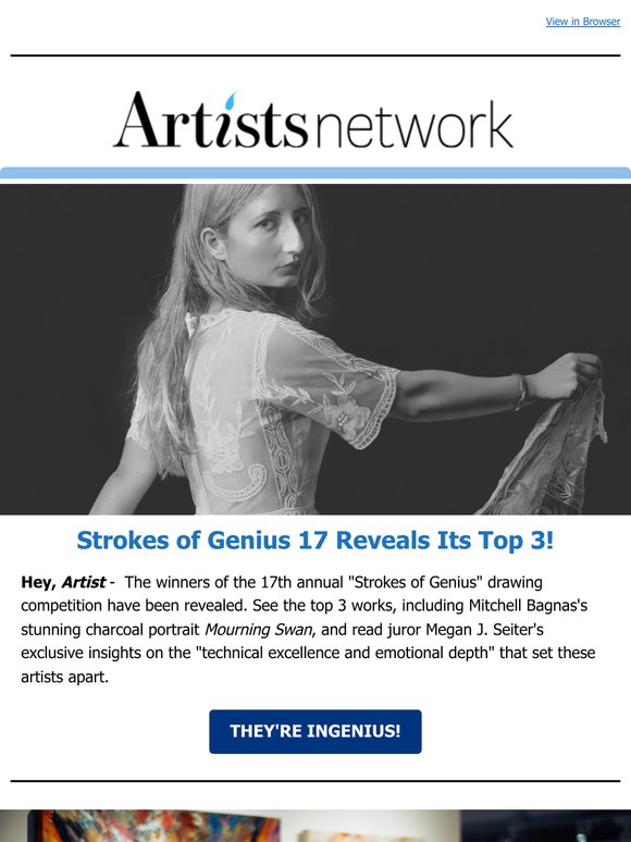Artists Network: The Best of Drawing! Discover the Top 3 Extraordinary ...
