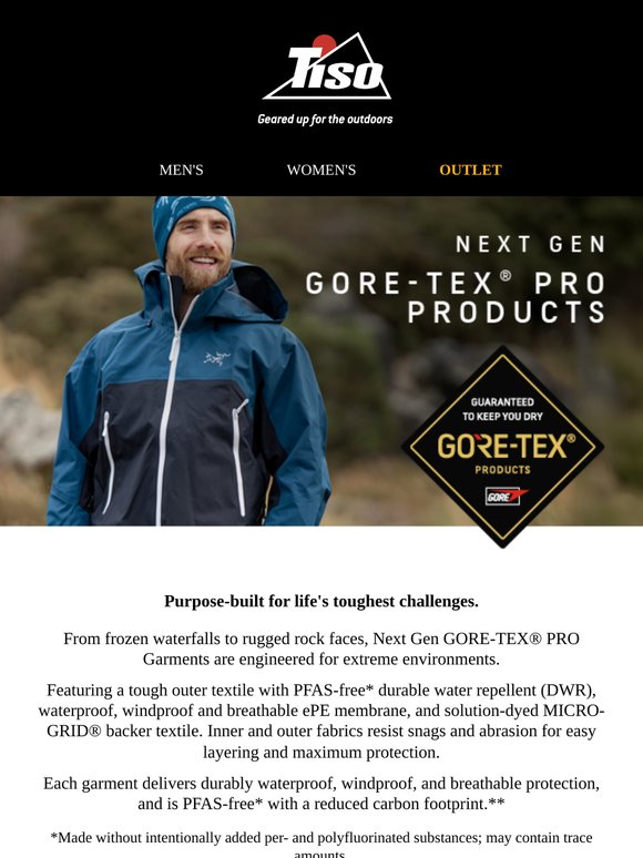 Tiso: Meet Next-Gen GORE-TEX® PRO Garments | Milled