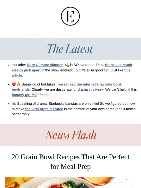 The Everygirl: 20 delicious slop bowls to meal prep this week👩‍🍳 | Milled