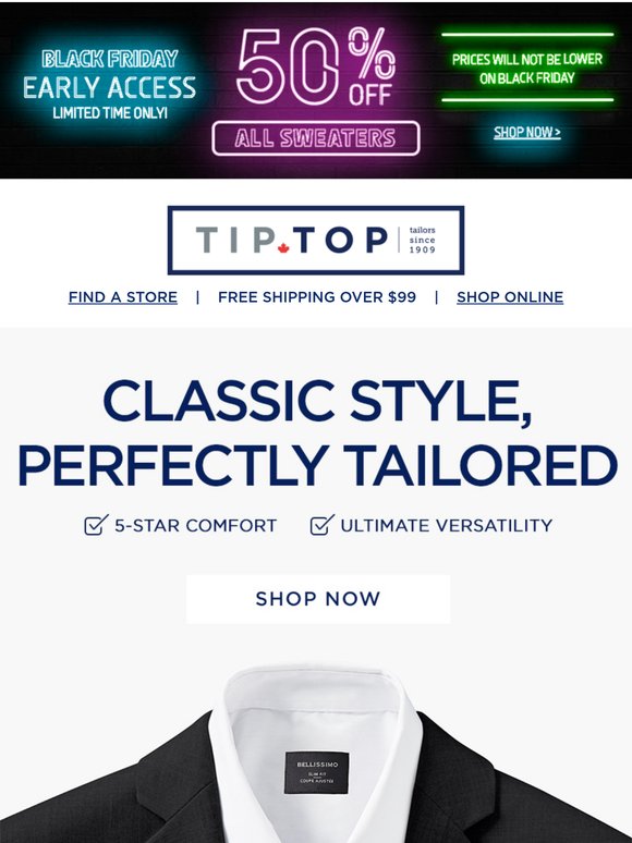 Tip Top Tailors: Nothing beats a classic suit! | Milled