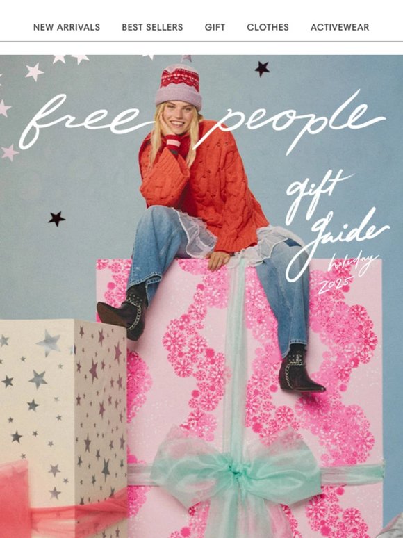 Free People: The Free People Holiday Gift Guide 🎁 | Milled