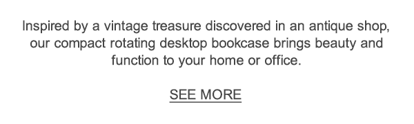 Levenger: Save 25% on Our Turnstile for Books. | Milled