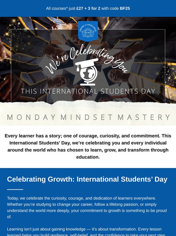 Centre of Excellence: To Every Learner, Everywhere — This Day Is for ...