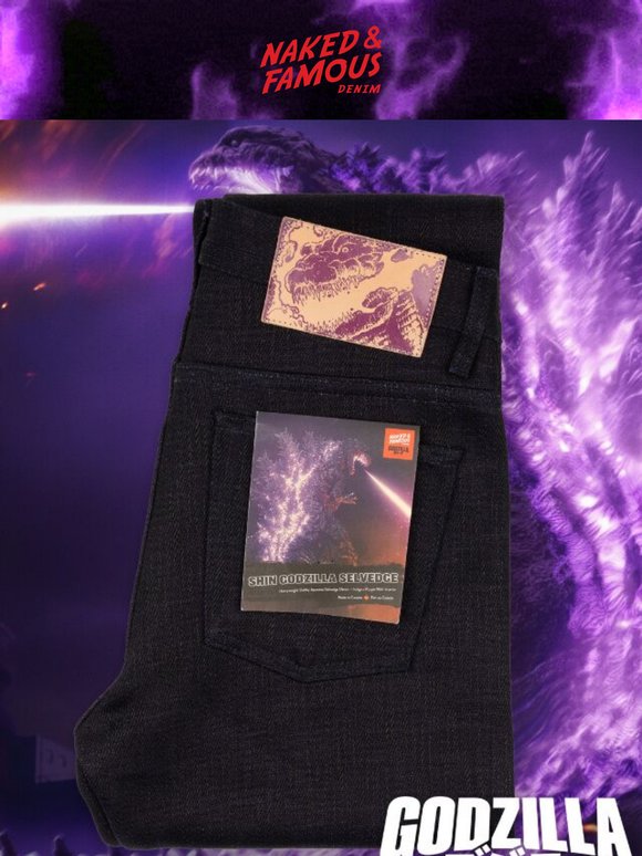 Naked and Famous Denim: Get ready for Shin Godzilla® Selvedge | Milled