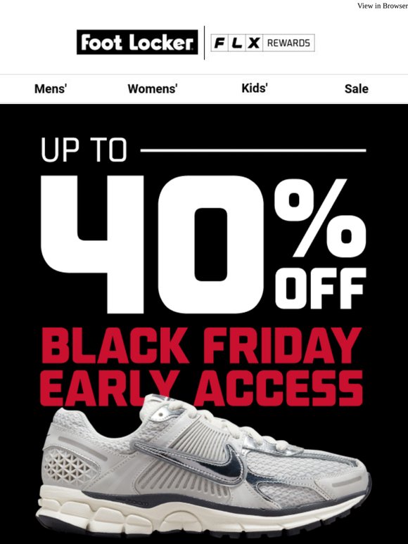 Black Friday Foot Locker