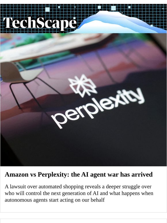 The Guardian: Amazon sues Perplexity as AI agents push boundaries | Milled