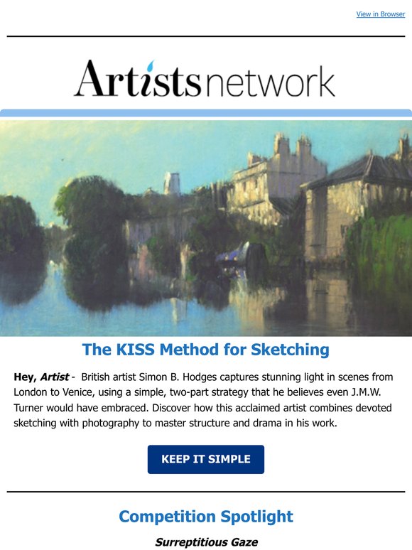 Artists Network: The KISS Method for Sketching | Milled