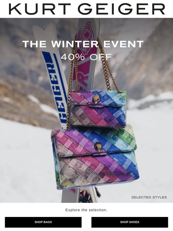 Kurt Geiger: The Winter Event Is Here | Milled