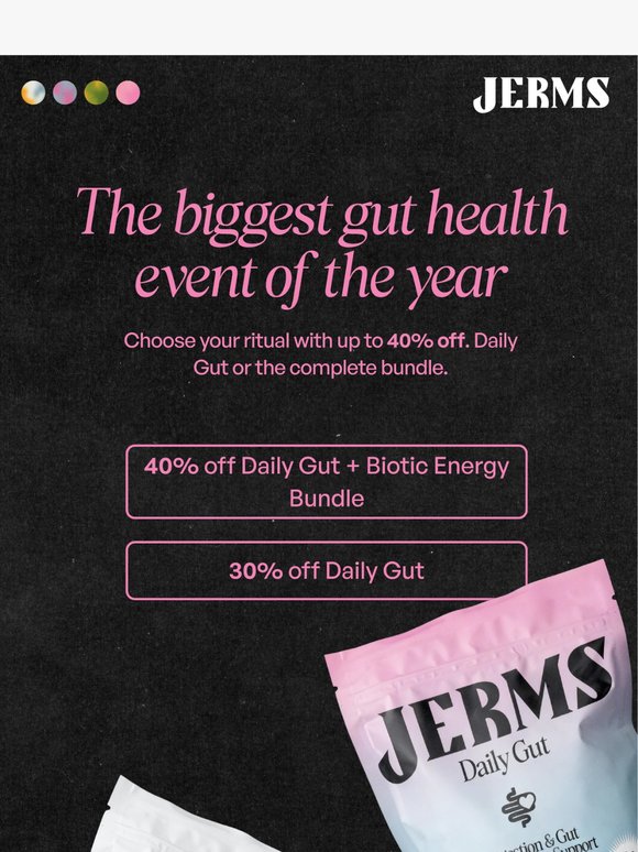 JERMS: The biggest gut health event of the year | Milled