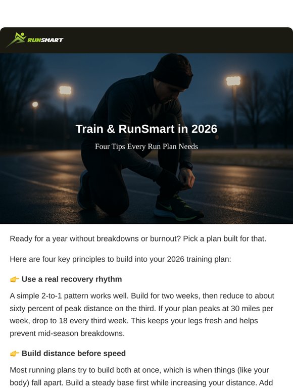 RunSmart: Training Plans (Add This in 2026) | Milled