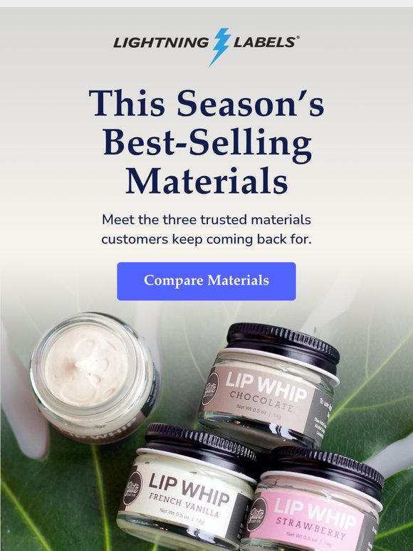 Lightning Labels: Your Guide to This Season's Best Materials | Milled