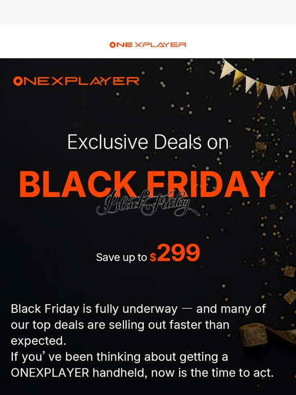 Onexplayer: Don’t Wait — Black Friday Deals Are Selling Out Fast! ⚡ ...