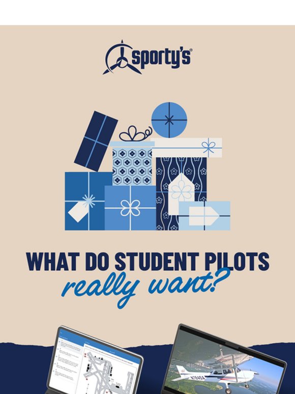 Sporty's Pilot Shop: What do student pilots really want? Start here ...