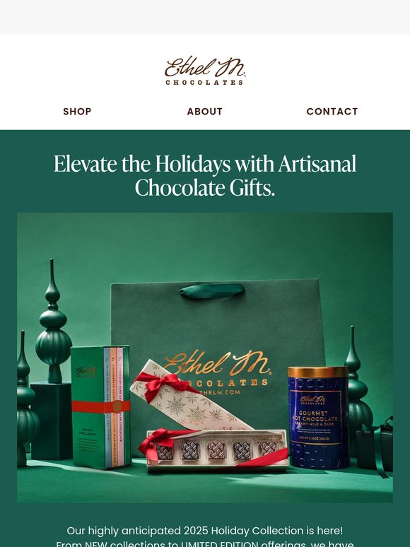 Ethel M Chocolates: Explore our 2025 Holiday Collection! | Milled