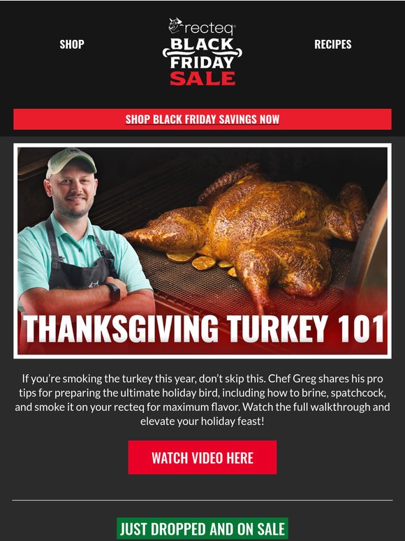 Recteq: Before You Smoke Your Turkey… Watch This 👀🦃 | Milled