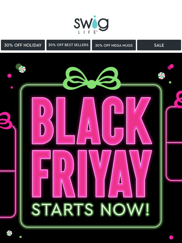 Swig Life: Up to 60% OFF? Oh YES! 👉 Shop Our Early Black FriYay SALE ...