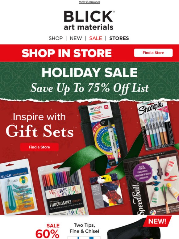 Blick: Gift Sets for Every Artist | Milled