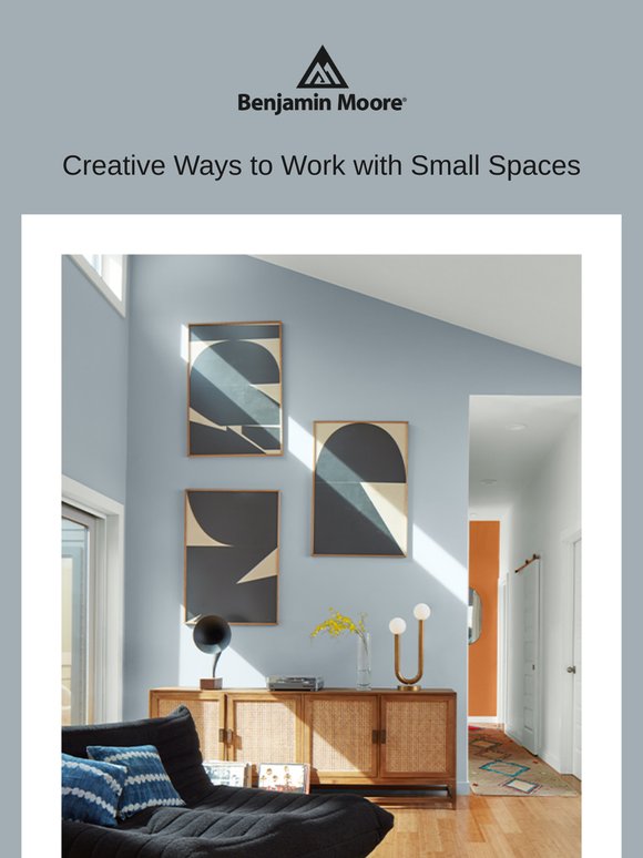 Benjamin Moore: Fun but Functional: Paint Colors for Small Spaces | Milled