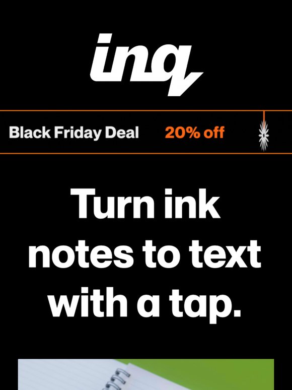 Livescribe: inq - Turn your ink notes to text with a tap.💫 | Milled