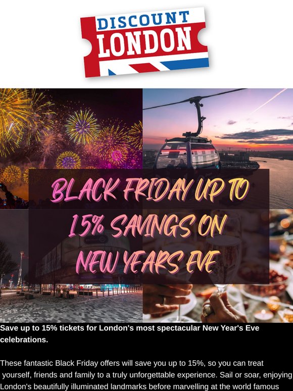 Discount London: Black Friday Starts Early: Up to 15% Off New Year’s ...
