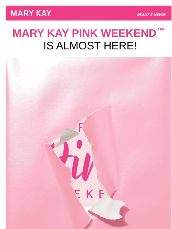 Mary Kay: Cheers to Mary Kay Pink Weekend™!🥂💖 | Milled
