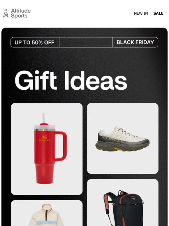Altitude Sports: Get your holiday gifts during Black Friday | Milled