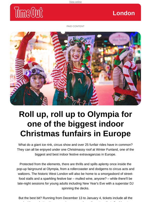 Time Out: Ice rink + circus + funfair rides 🎢 | Milled