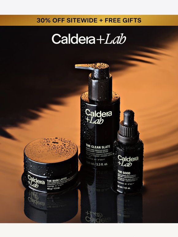 Caldera + Lab: Thankful to Play a Part in Your Daily Routine ️ | Milled
