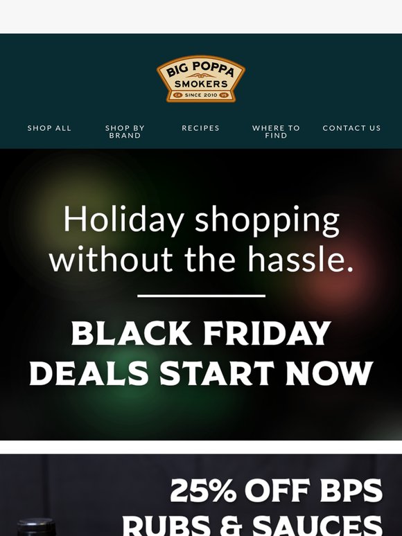 Big Poppa Smokers: Because You’re a Big Poppa VIP — It’s Go Time | Milled