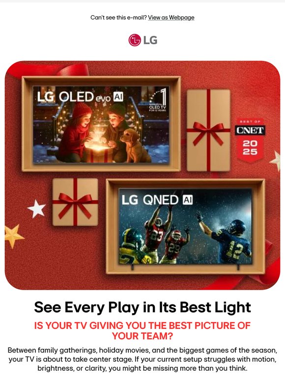 LG Signature: Your Team Looks Better on an LG OLED | Milled